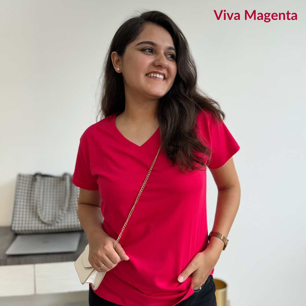 Shop Women V Neck T Shirts Online – GlamZei